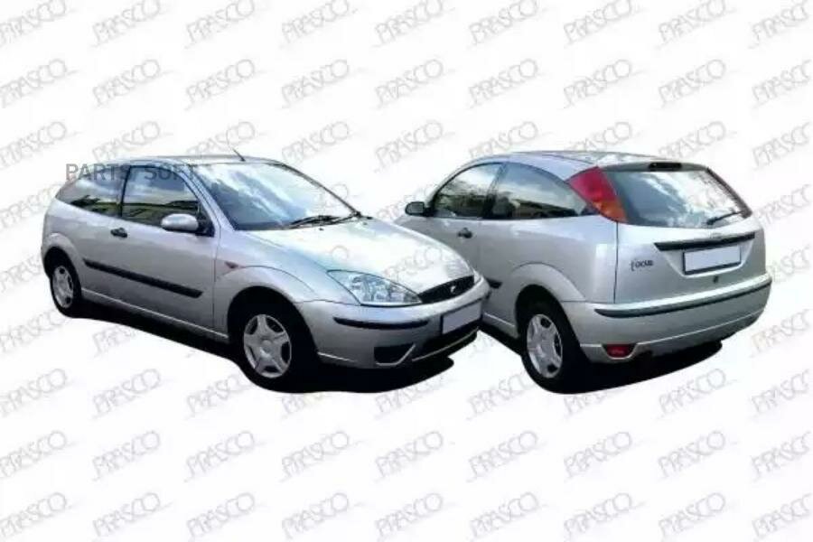 FD4222001 PRASCO Решетка радиатора Ford Focus 1 11/01 -> 02/05 черная