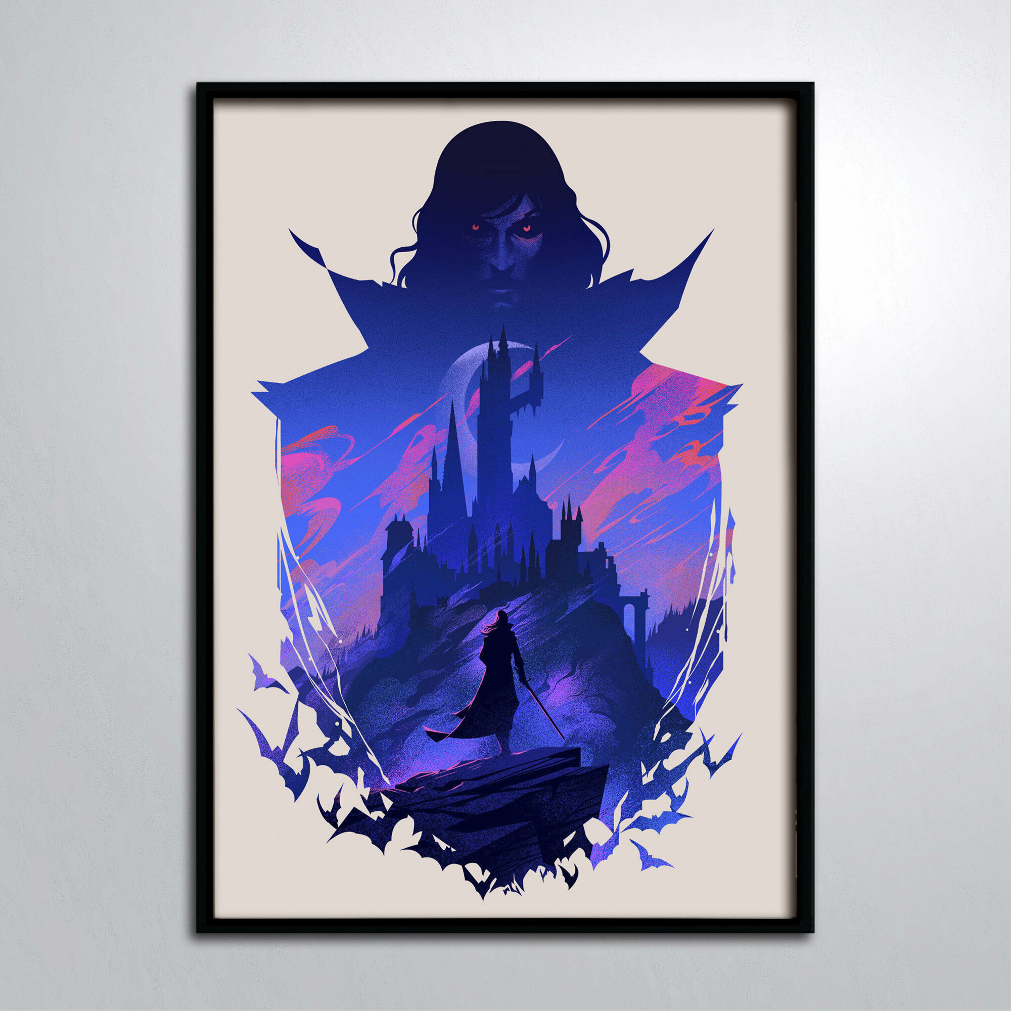 Постер в раме/Аниме Кастельвания Дракула Castlevania