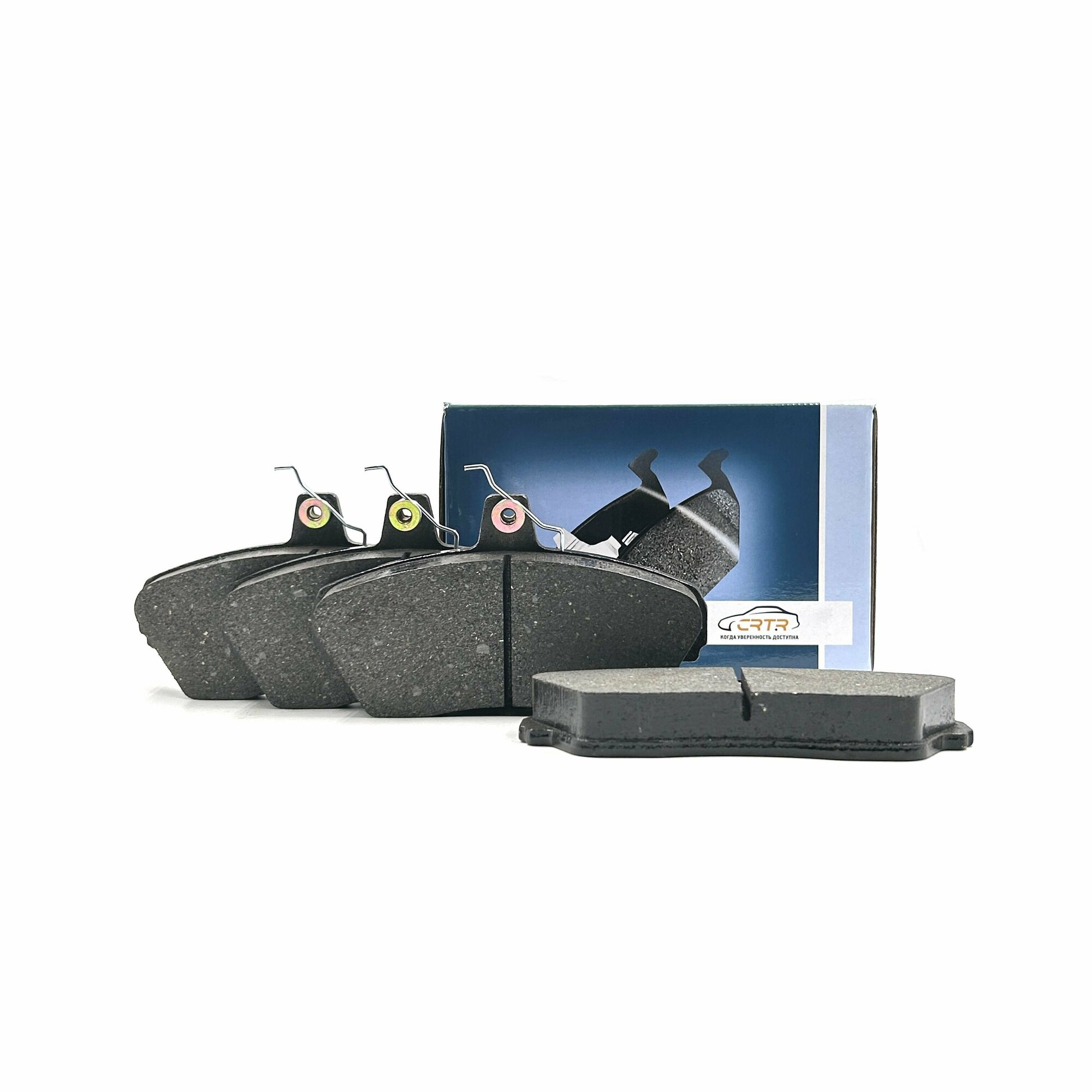Колодки тормозные передние для а/м Соболь 2217 - CARTRONIC арт. CRTR0131675