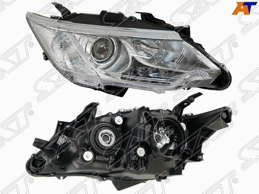 Фара Toyota Camry (XV50) 14-17 (Справа/ Ксенон/Галоген/ ДХО/ С электрокорректором) SAT ST-212-11T0R | цена за 1 шт