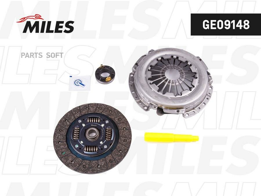 GE09148 MILES Сцепление к-т HYUNDAI SOLARIS III/I20/I30/KIA CERATO/SOUL/RIO III 1.6 11- 6МКПП