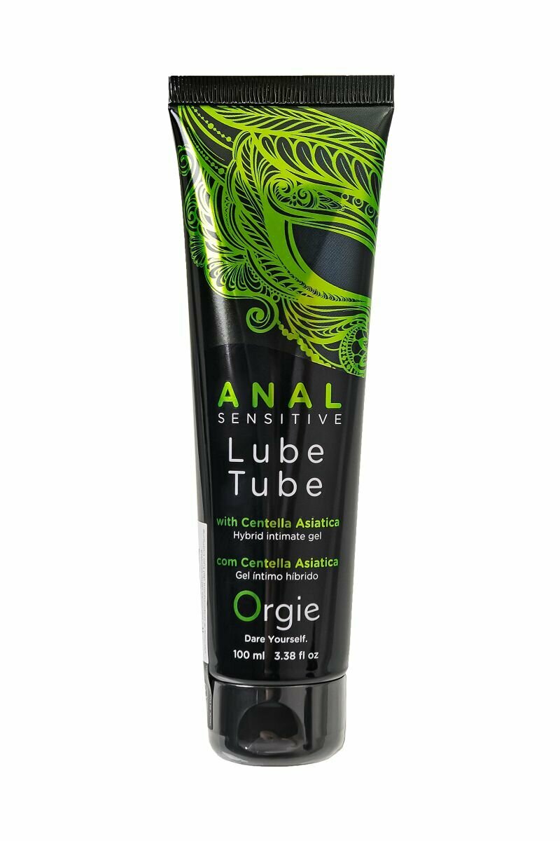 ORGIE Анальный лубрикант на гибридной основе ORGIE Lube Tube Anal Sensitive с гиауроновой кислотой - 100 мл. Анальные смазки