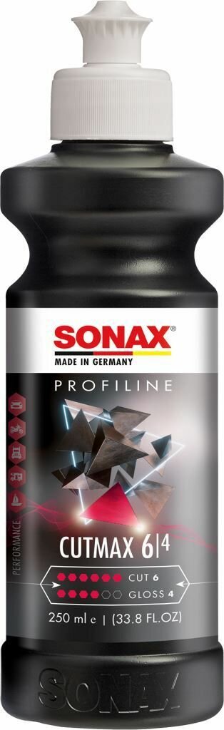 Высокоабразивный полироль 250 мл SONAX ProfiLine CutMax 06-04