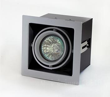 Светильник встраиваемый KARDAN E1 MR16 1X1 титан NOBILE (германия). 1747004111