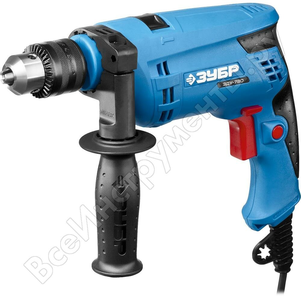 Ударная дрель Зубр ЗДУ-780 ЭРКМ2, для сверления отверстий в дереве