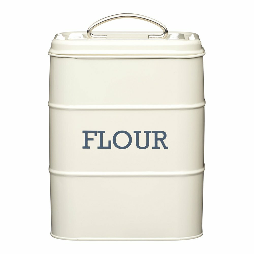 Kitchen Craft Ёмкость для хранения муки Living Nostalgia creamy