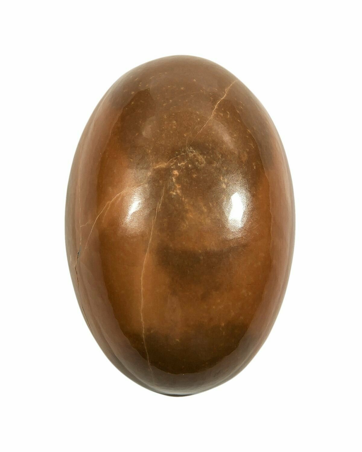 Кабошон из риолита размером 26х18х10 мм.