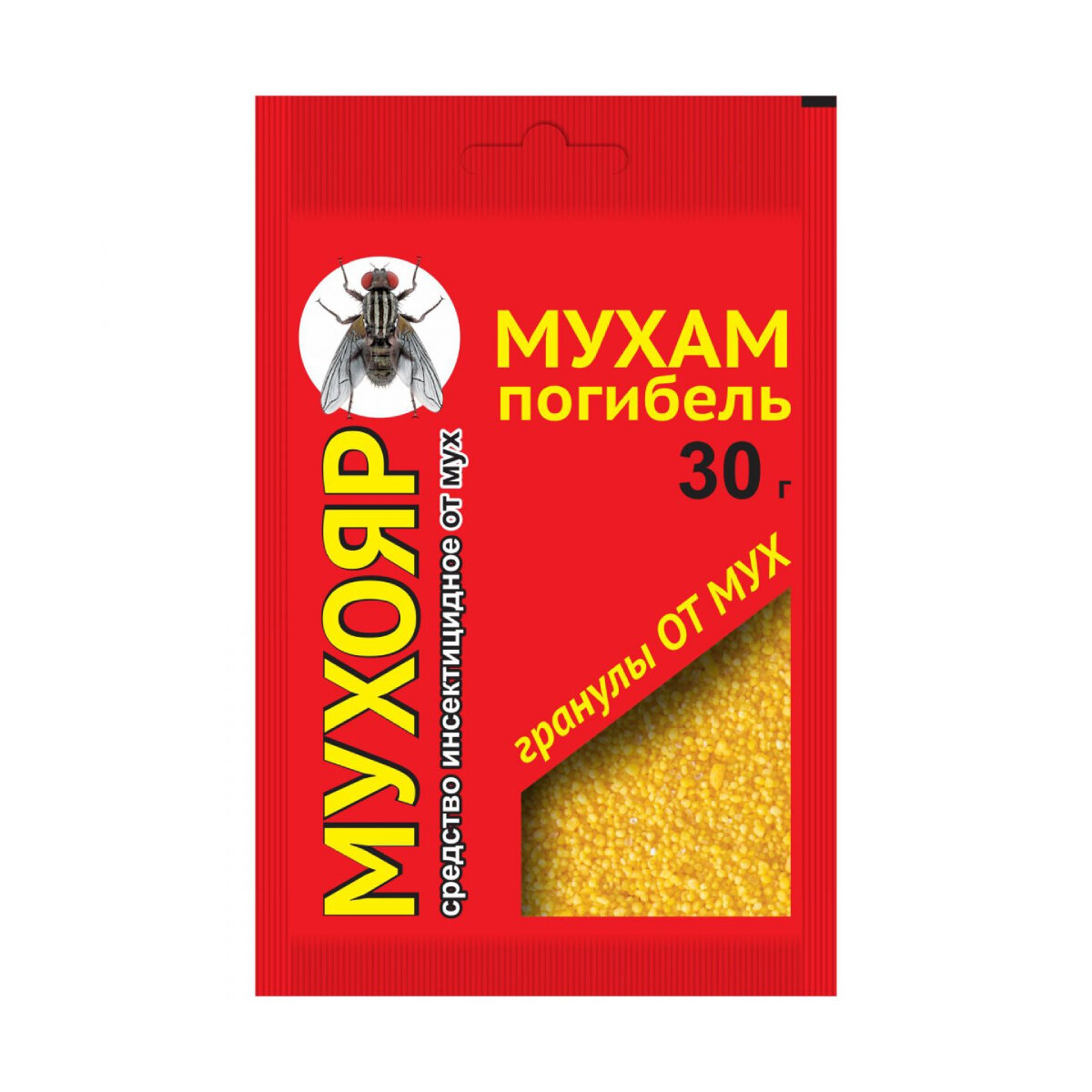 Гранулы Ваше хозяйство Мухояр от мух, 30 г х15шт ( 450 гр)