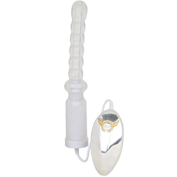 Анальный вибратор пульсатор с фрикциями Anus Awakening Clear