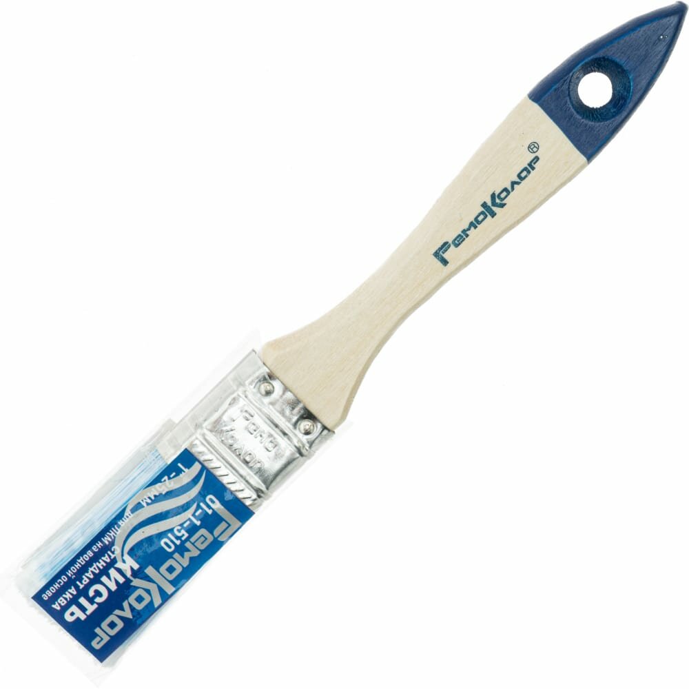 Плоская кисть РемоКолор Стандарт Аква, 1-25 мм, 01-1-510