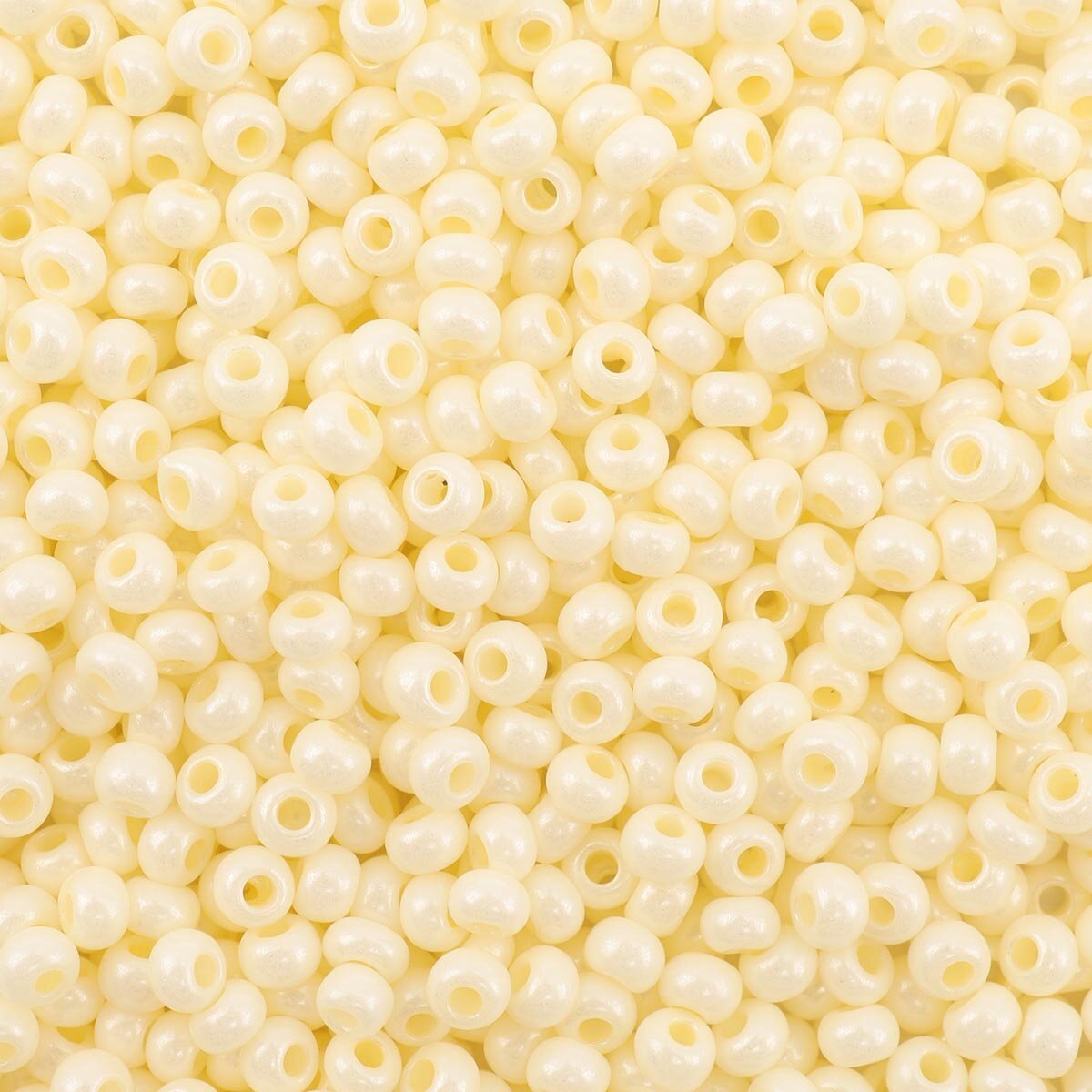 Бисер Preciosa 10/0 (2,3 мм), жемчужный, 20 г, цвет № 16286, 5 упак
