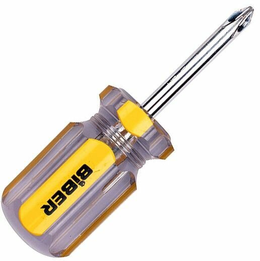 Бибер 85589 Отвертка Эконом PH 2х38мм бочкообразная