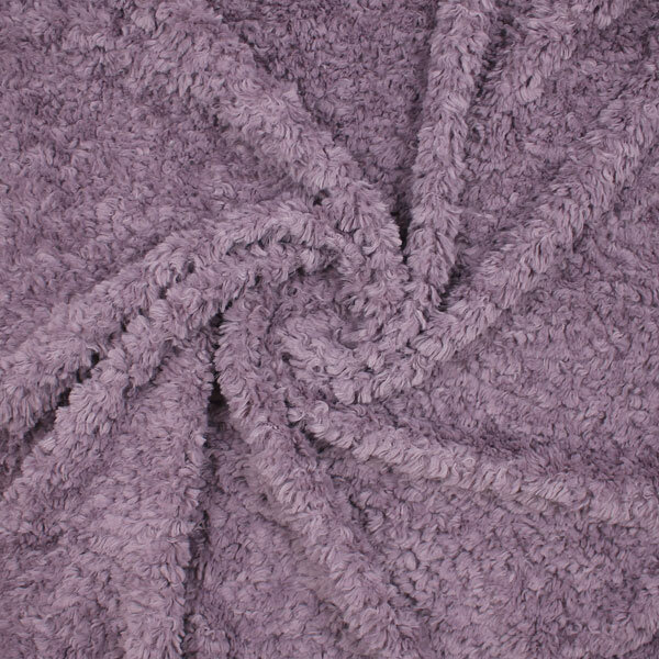 Мех искусственный темно-лавандовый