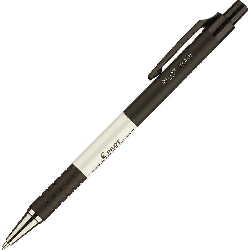 Ручка шариковая автоматическая Pilot BPRK-10M черная (толщина линии 0.22 мм), 77560