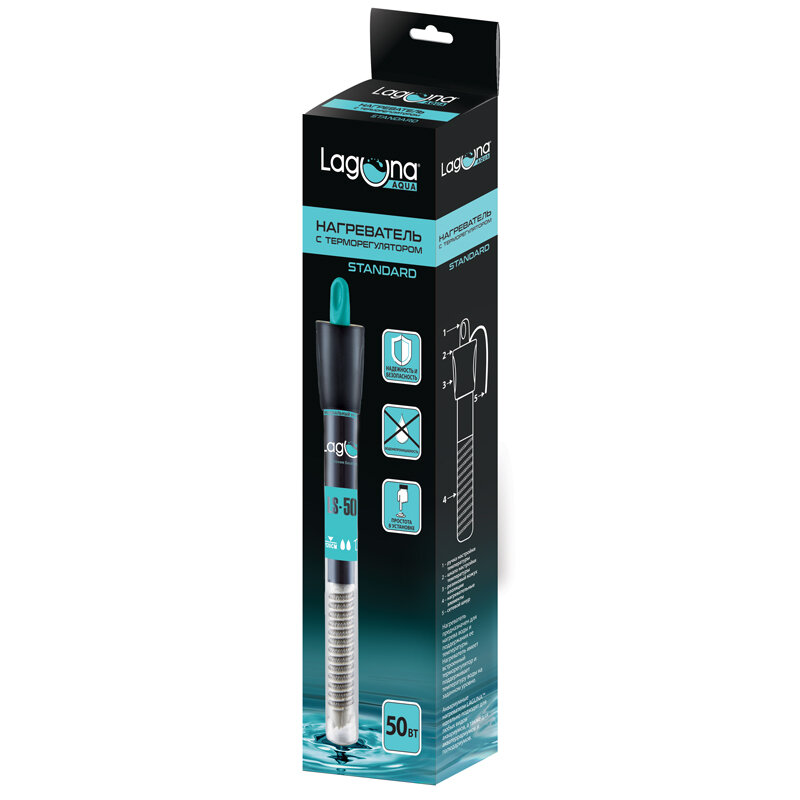 Laguna Standard нагреватель с металлической спиралью 50 Вт.