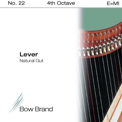 Harp 5 octave string set Bow Brand Lever Natural Gut - Lever harp 5 octave gut strings
