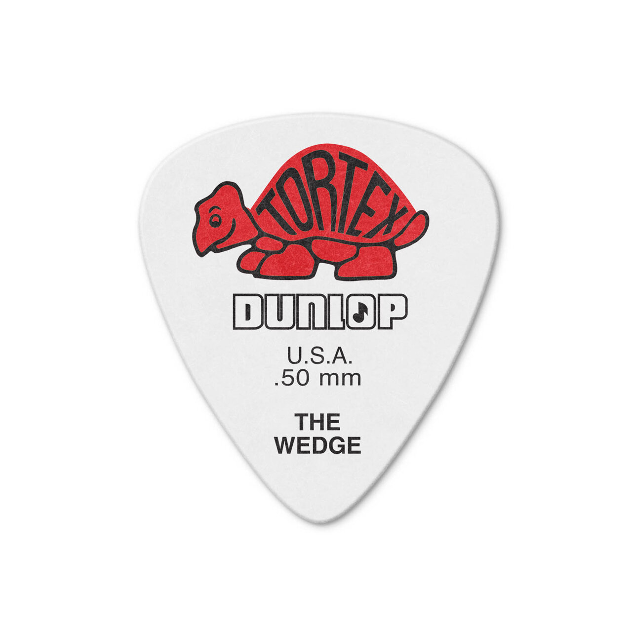 Набор медиаторов Dunlop 424P.50 Tortex Wedge, 0.5 мм, упаковка 12 шт.