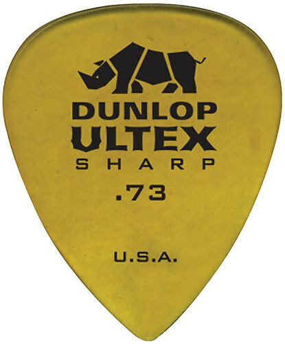 Набор медиаторов Dunlop 433P.73 Ultex Sharp, 0.73 мм, упаковка 6 шт.