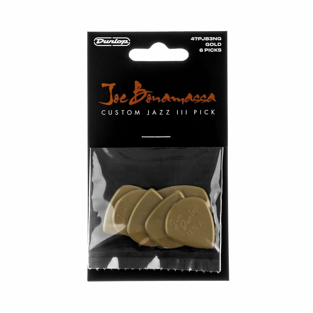 Набор подписных медиаторов "Joe Bonamassa" 6шт, Dunlop