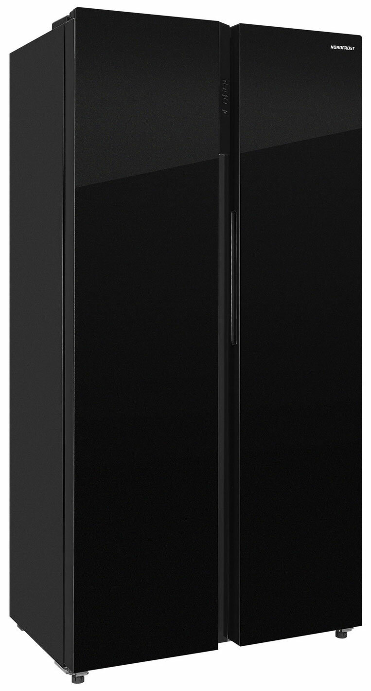 Холодильник Side-by-Side NordFrost RFS 525DX NFGB inverter No frost, черный