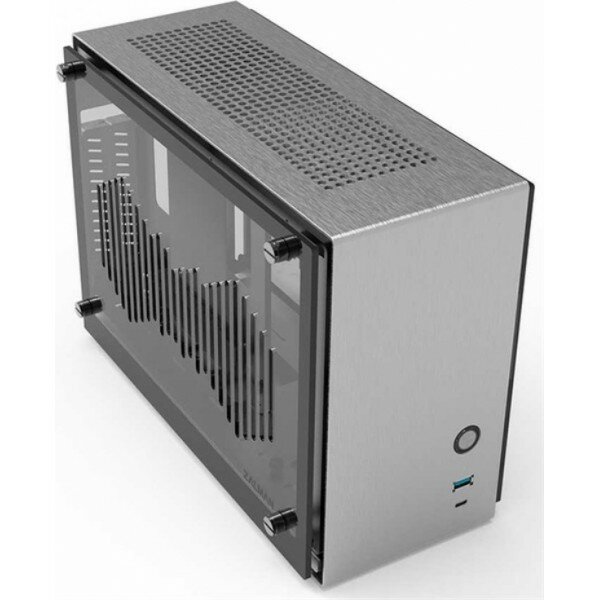 Компьютерный корпус ZALMAN MINITOWER MITX W/O PSU M2 MINI серебристый
