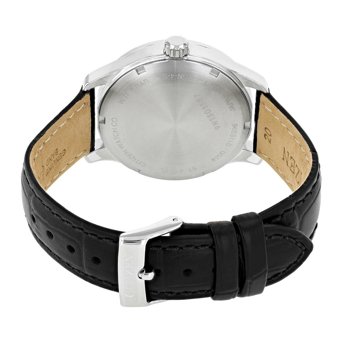 Наручные часы CITIZEN Automatic, серебряный, черный — фото 1