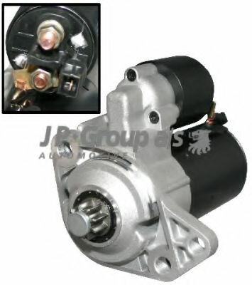 Стартер 1,1KW-12V A3 1.6/1.8/1.8T 9/96~, VW PASSAT JP Group 1190300600
