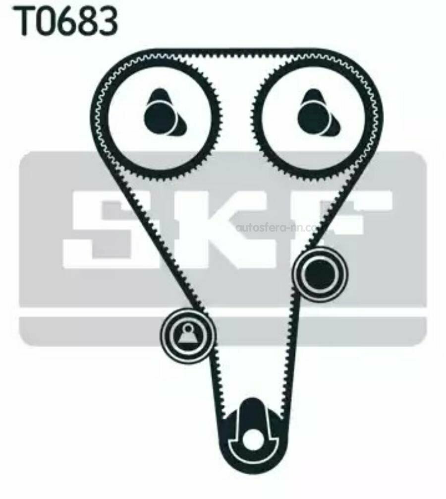 SKF VKMA94010 Комплект ремня ГРМ FordUSA/Mazda 323 VI (BJ)/626 III (GD, GV)/626 IV (GE, GV)/626 V (GF, GW)/MPV II (LW)/MX-6 (GE6)/PREMACY (CP)/PROBE II (ECP) 09/1987->