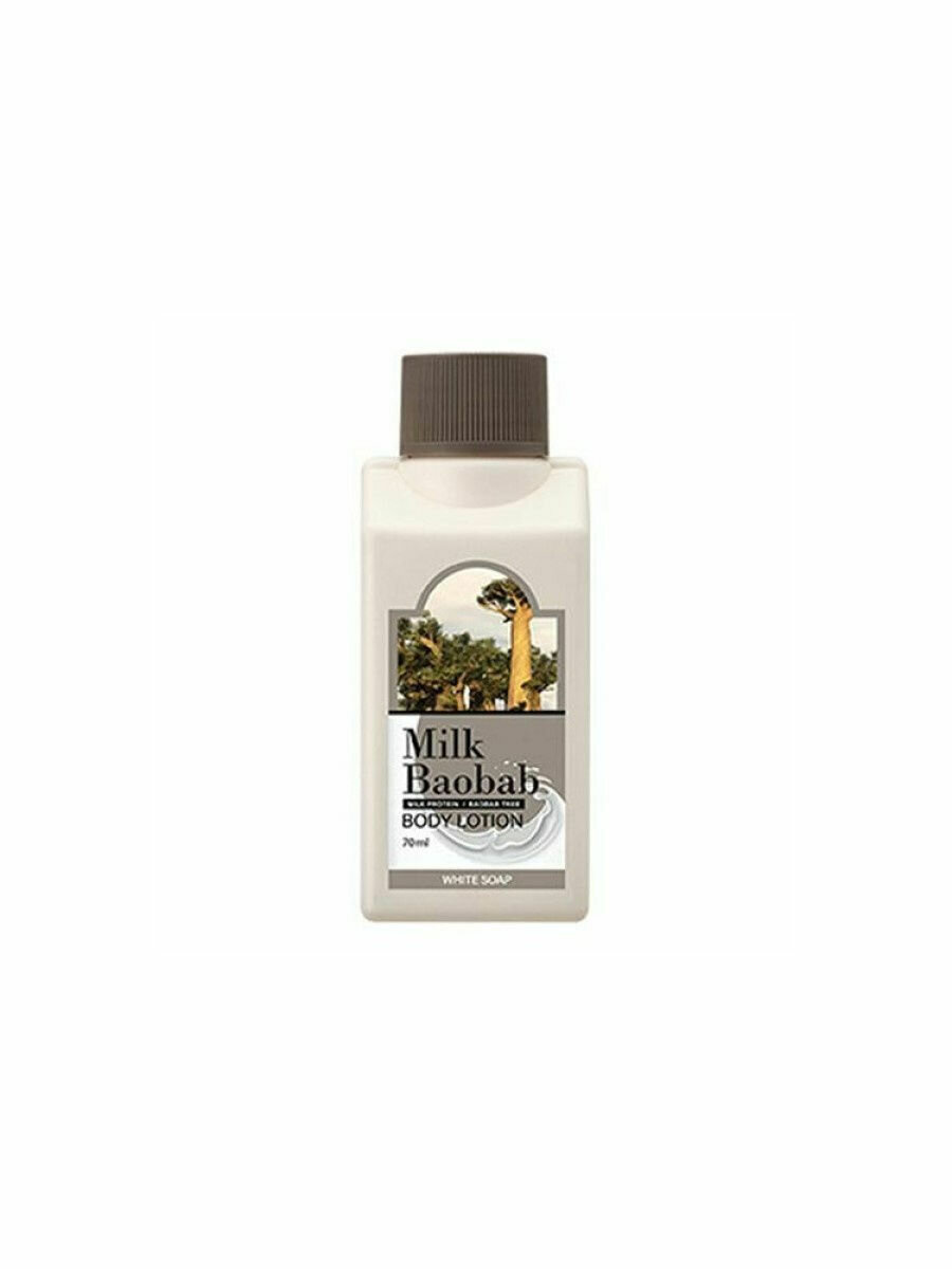 Milk Baobab Лосьон для тела Body Lotion White Soap Travel Edition 70мл