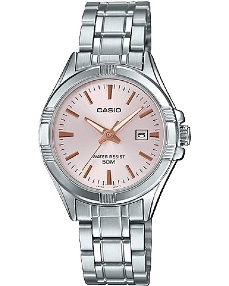 Наручные часы CASIO Collection, розовый/серебряный — фото 1