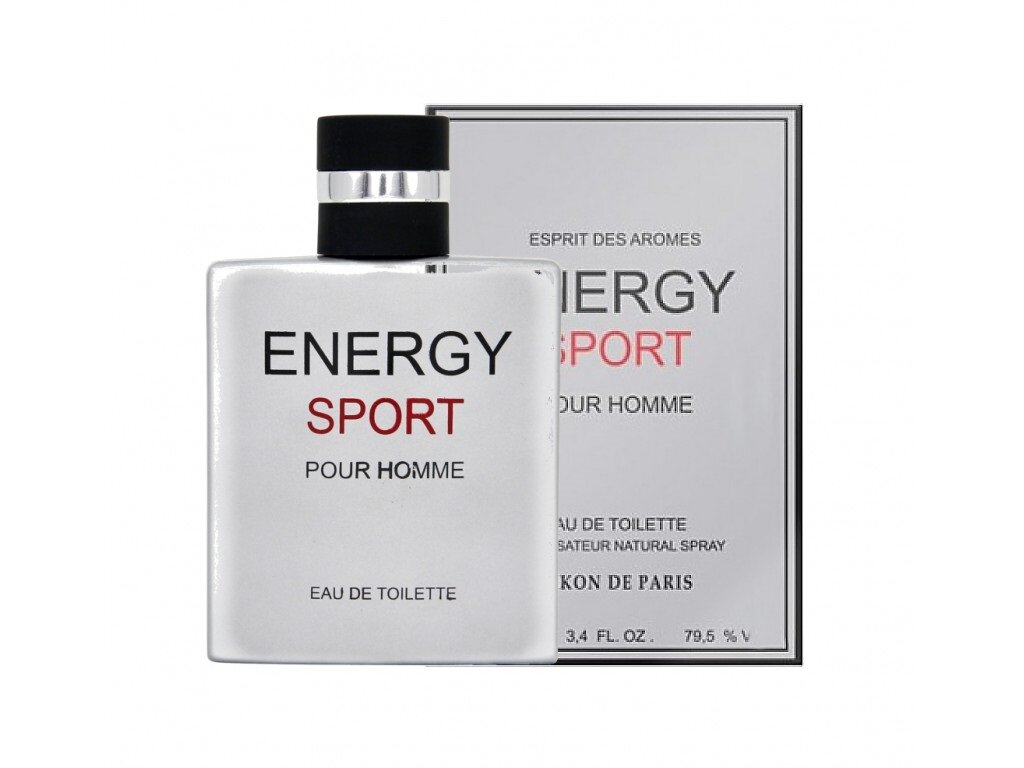 Туалетная вода Vikon de Paris "Energy Sport", мужская, 100мл