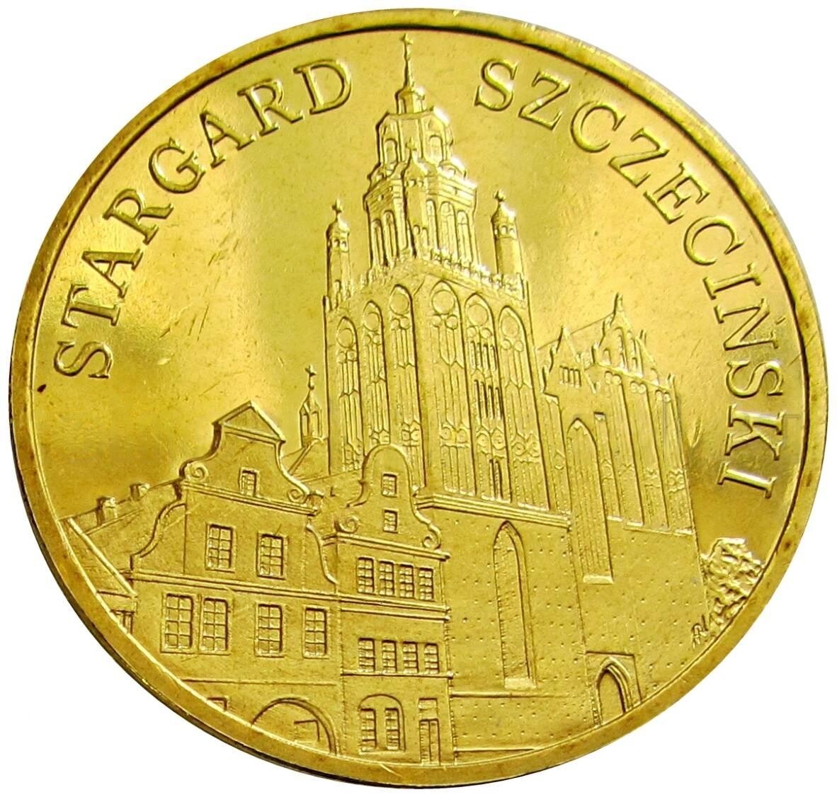2 злотых 2007 Польша, Древние города Польши - Старгард-Щециньски