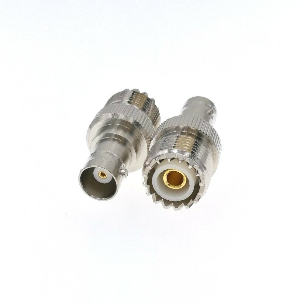 ВЧ-адаптер UHF(female) SO239-BNC(female) 10шт