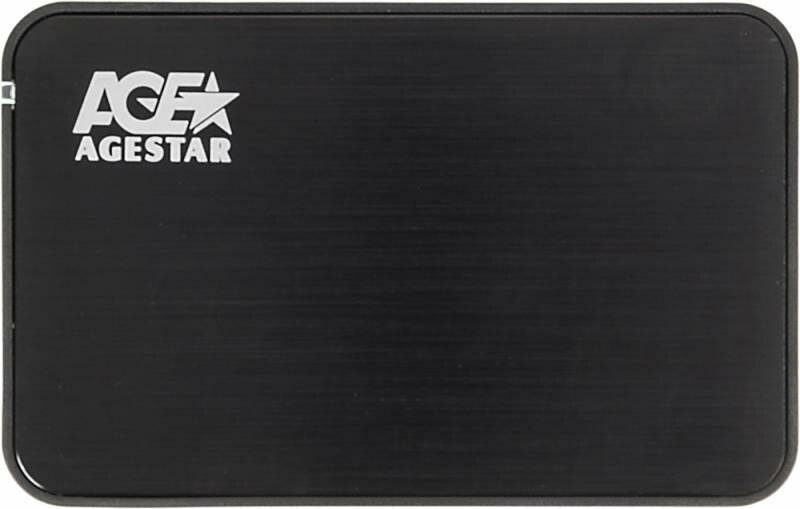 Внешний корпус для HDD AgeStar 3UB2A8-6G (BLACK), черный