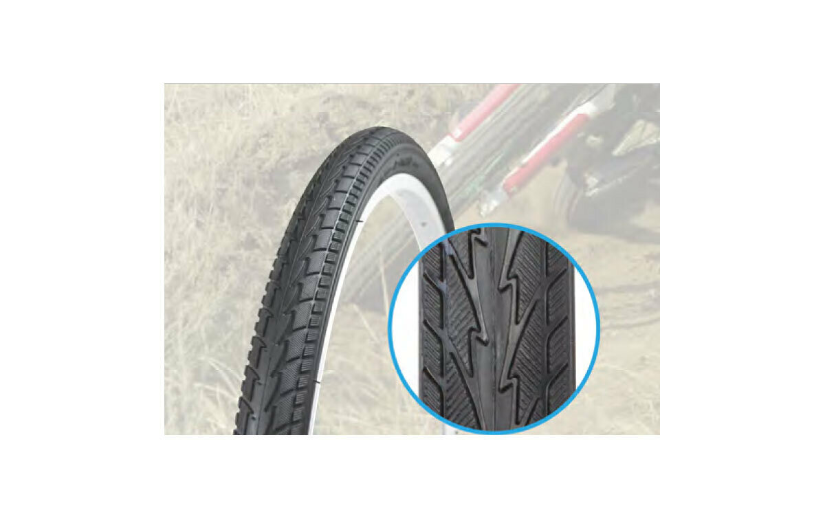 Покрышка TRIX 28"х 1 3/8x 1 5/8 (37-622) TXBM-007, дорожная, черная