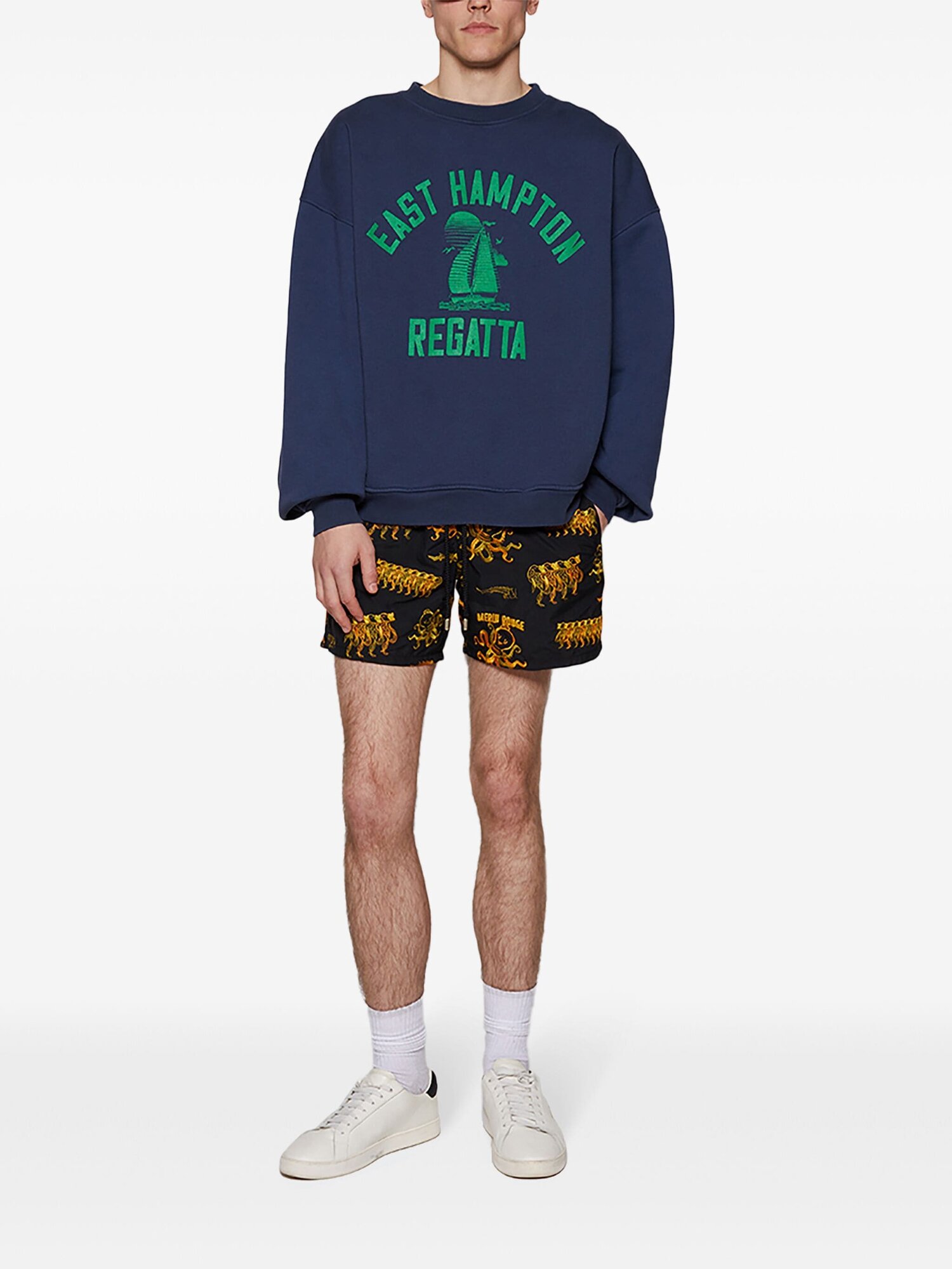 Толстовка Rhude Hampton Regatta, размер XS, , blue — фото 1