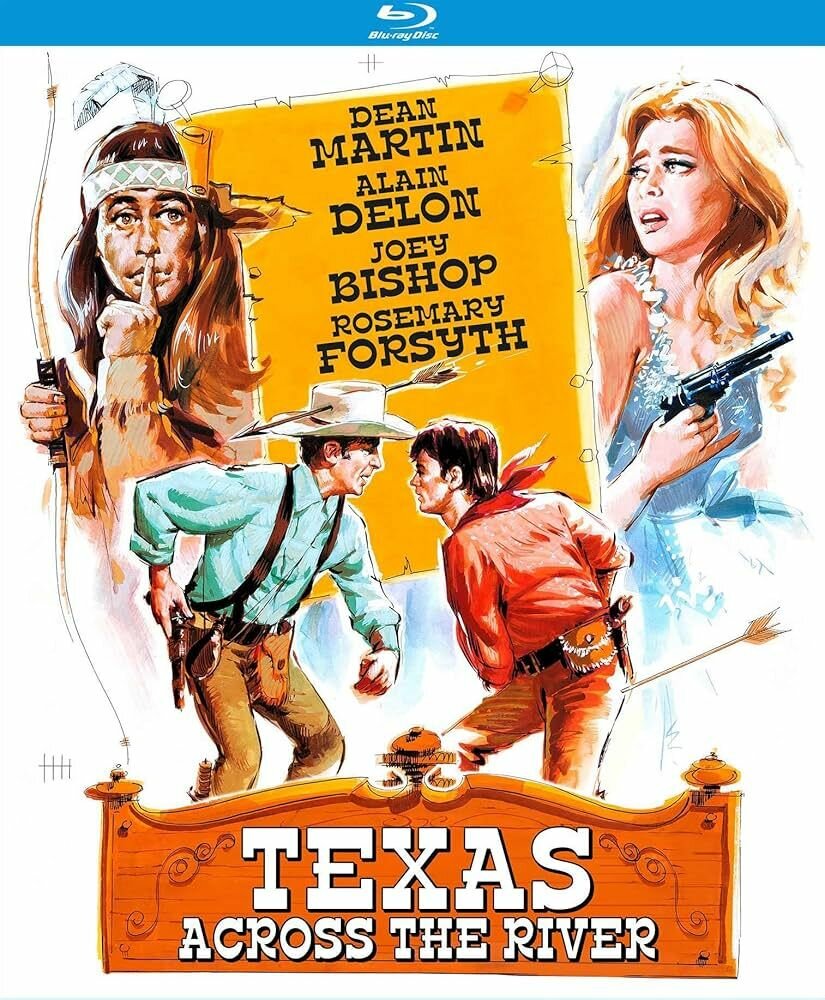 Техас за рекой (1966) ален делон Blu-ray (блю-рей)