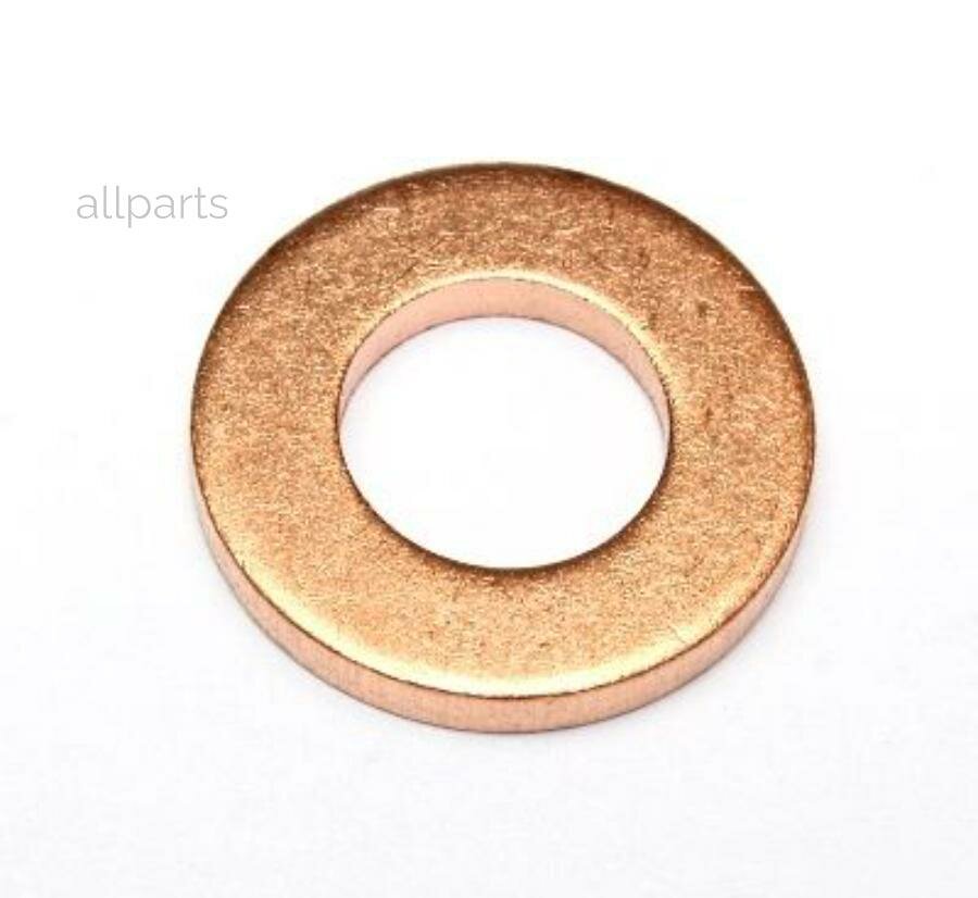 ELRING 027.130 Кольцо уплотнительное форсунки [7x13.6x1.6 медь]
