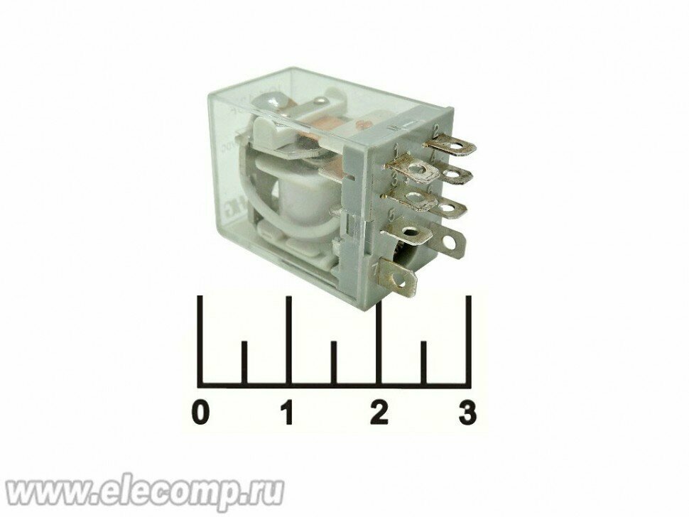 Реле =12V 15A/250V JQX-13F-1Z