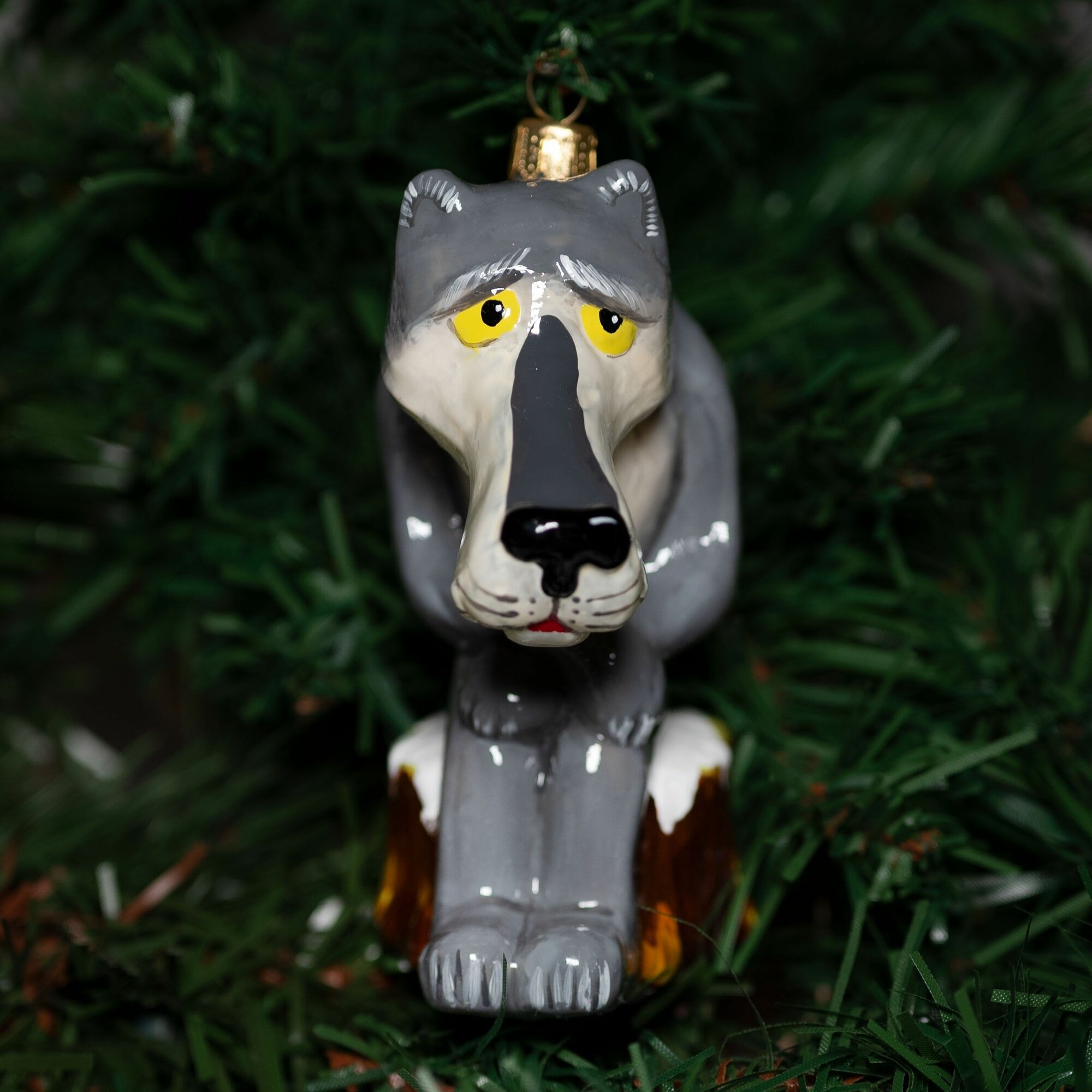 Игрушка на елку Волк