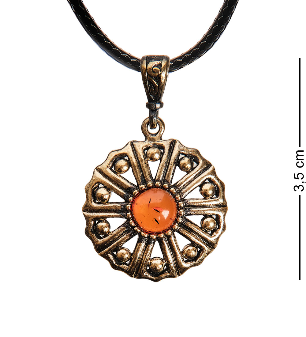 Колье, янтарь