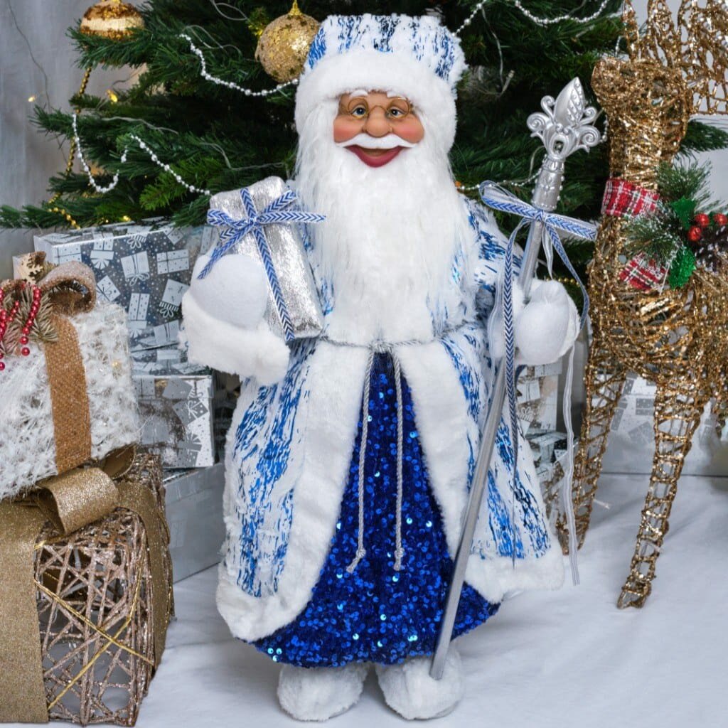 Новогодние украшения "Большой Дед Мороз", под елку 60см.