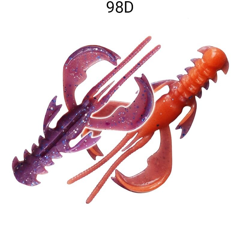 Силиконовые приманки Crazy Fish Nimble 2" 50-50-98d-6-F кальмар, плавающие