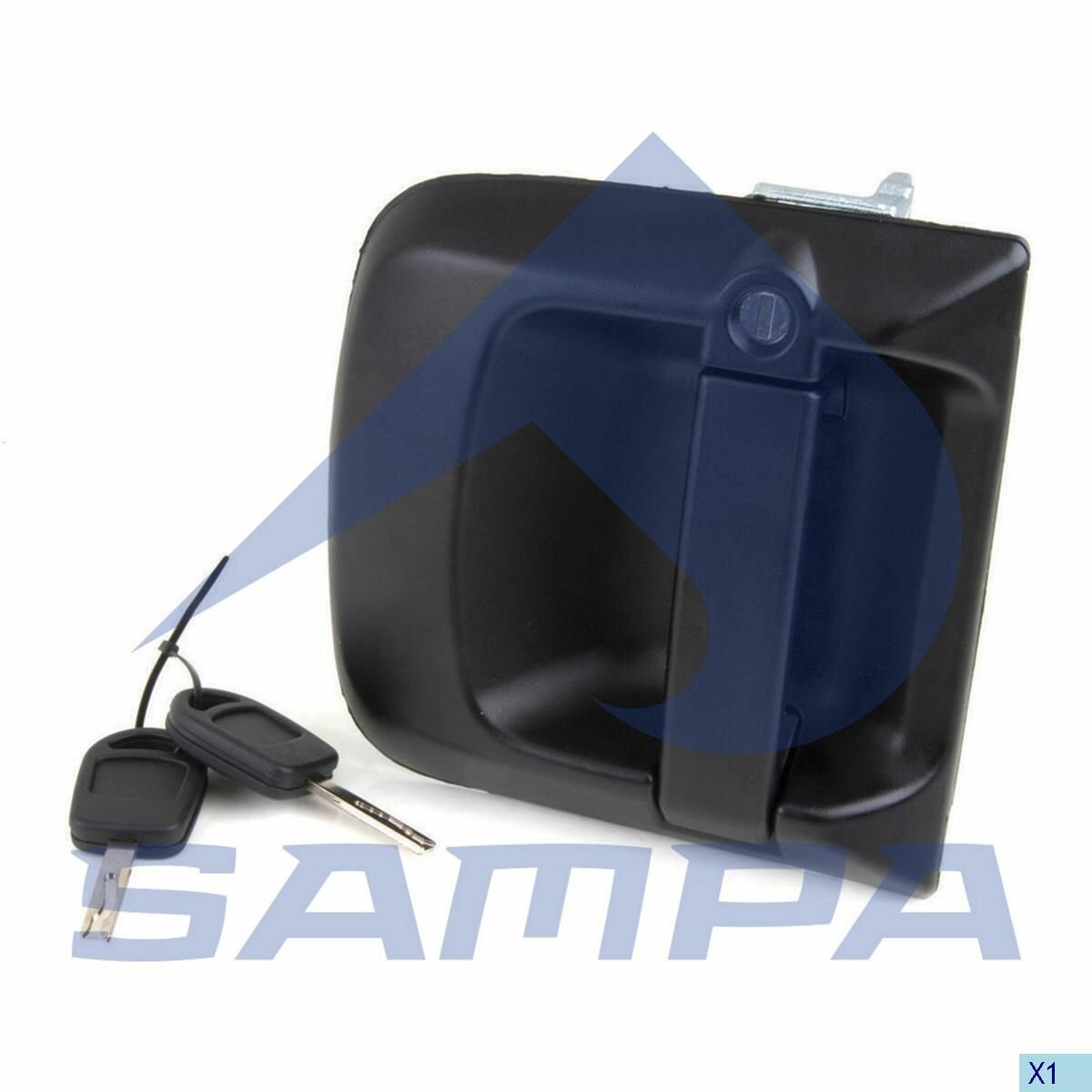 Ручка двери наружная левая MAN TGX/TGS/TGA 023.215 SAMPA