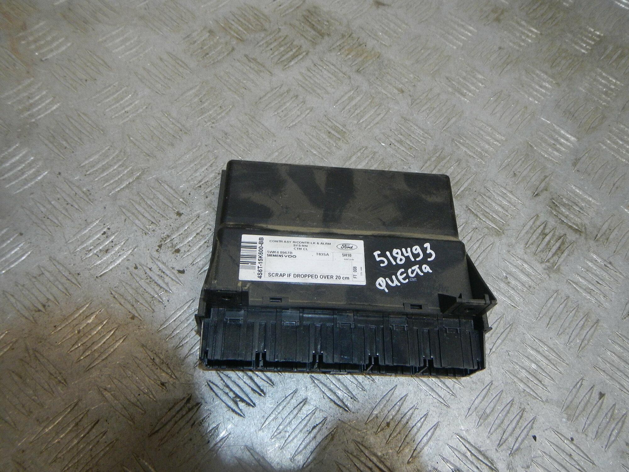 Б/У Блок управления центральным замком, Ford (Форд)-FIESTA (01-07) FORD FIESTA (01-07) Без видимых повреждений. 518493 F...