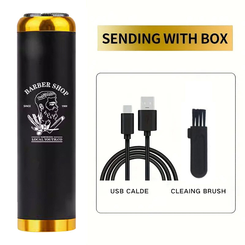 Мужская электрическая бритва, немецкая точность, бестселлер, полностью моющаяся, миниатюрный размер для путешествий, новая портативная бритва.