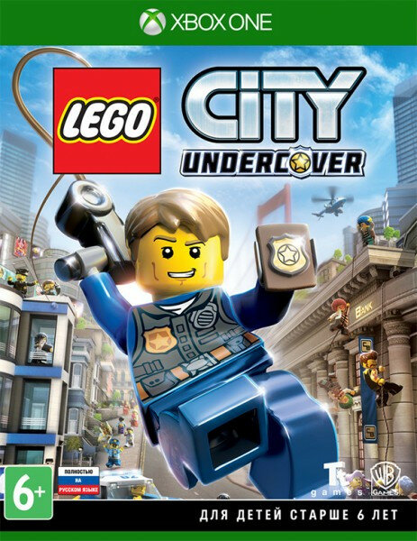Игра LEGO CITY Undercover (Xbox one) б/у, Полностью Русский