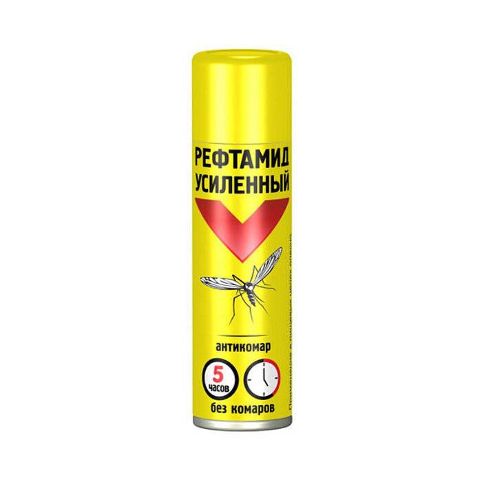Репеллент Рефтамид Антикомар усиленный, 150 мл