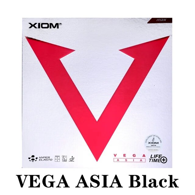XIOM VEGA ASIA ракетка для настольного тенниса Черный, 1pcs Black