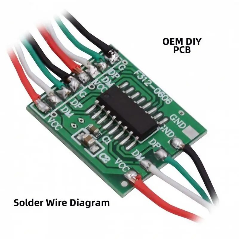 USB 2.0 разветвитель 1x2, Цвет: 1PCS — фото 1